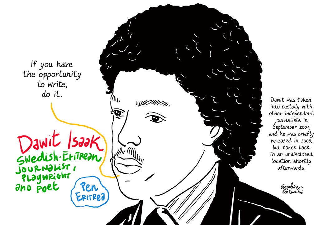 Dawit Isaak bjuds in till Bokmässan i Göteborg - Författarförbundet